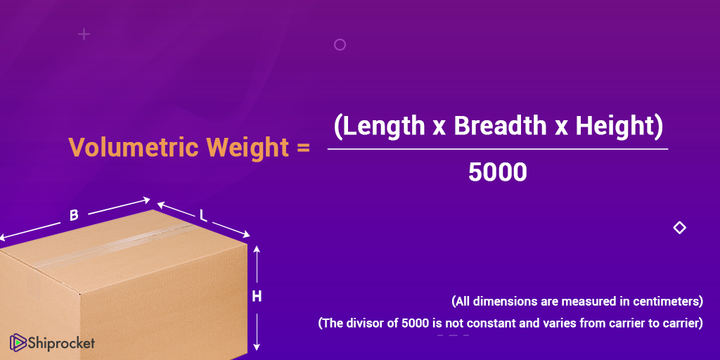 What Is Volumetric Weight & How Is It Calculated? - Shiprocket