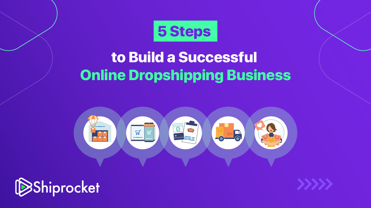 5 Steps to Build a Successful Online Dropshipping Business -Shiprocket