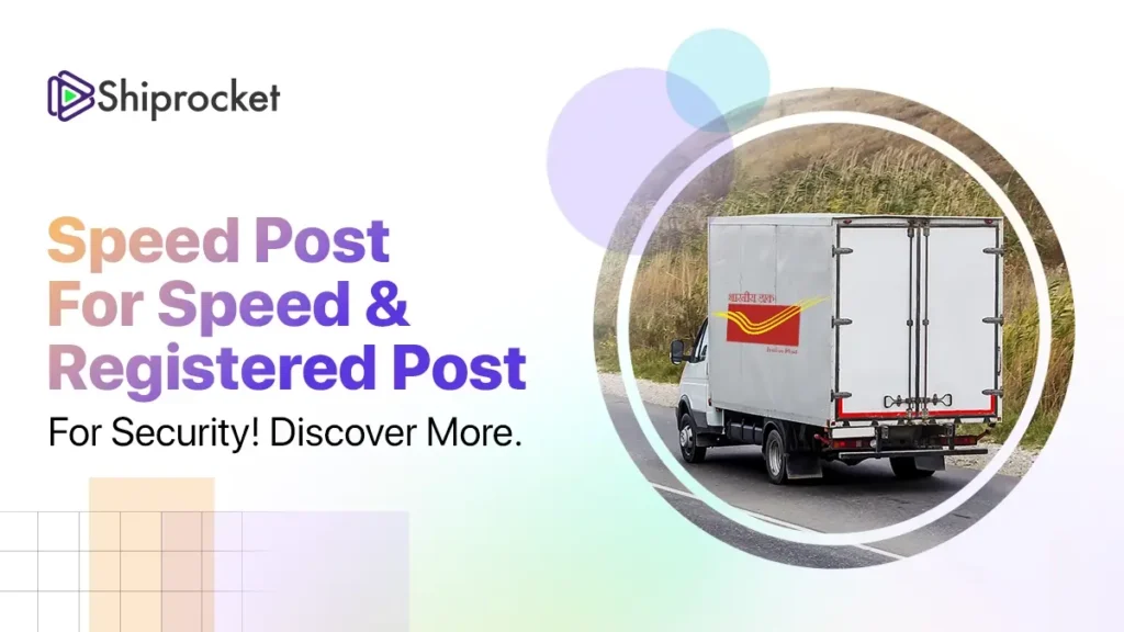 Difference Between Speed Post and Registered Post - Shiprocket